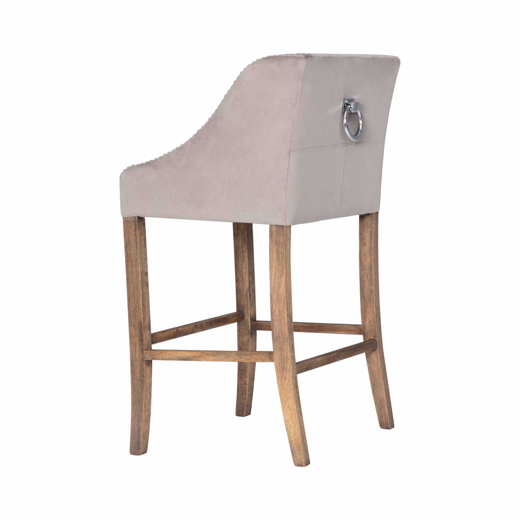 HI - Button Pressed Ring Back Bar Stool - Country Furniture Barn