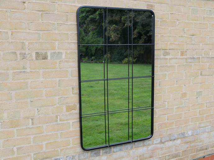 DI - Rounded Edge Garden Mirror - Country Furniture Barn